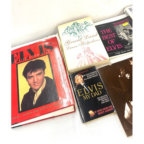 Large selection of Elvis Presley books includes All Elvis, Elvis The ...