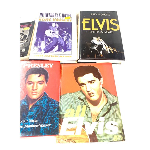 Large selection of Elvis Presley books includes All Elvis, Elvis The ...