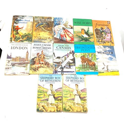 Large selection of assorted vintage ladybird books