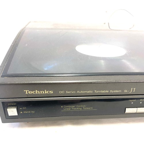 Technics Tangential Turntable SL-J1 DC Servo Automatic Turntable System ...