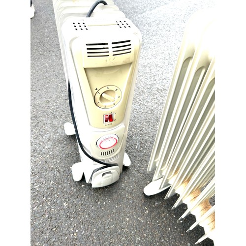 2 oil filled radiators