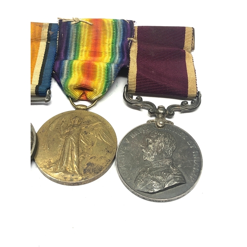 ww1 mons star medal trio & long service medals to r-24674 sjt w.o cl.2 ...