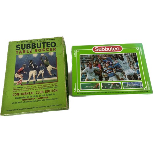 1970s Subbuteo club edition and 90s set