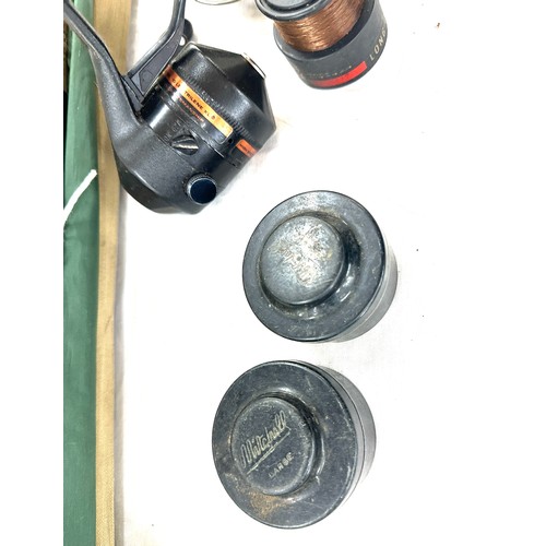 Selection of vintage fishing rods includes 2 cane match rods, 1 ...