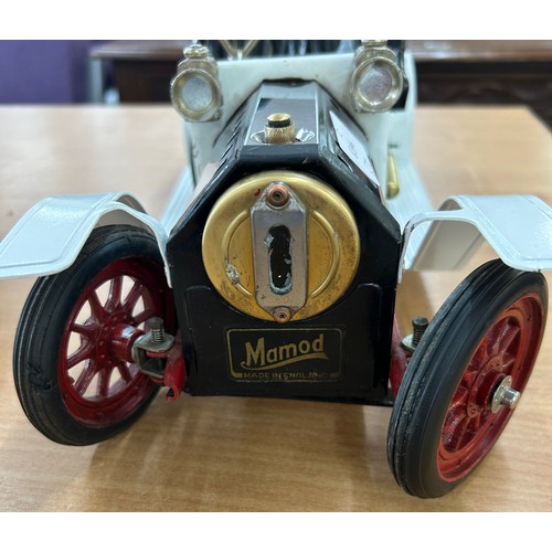 1970's Mamod SA1 Creme Live Steam Car Roadster