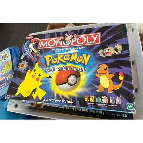 Large selection of assorted toys includes Thomas the tank engine ...