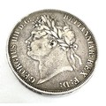 George 1V 1821 silver crown