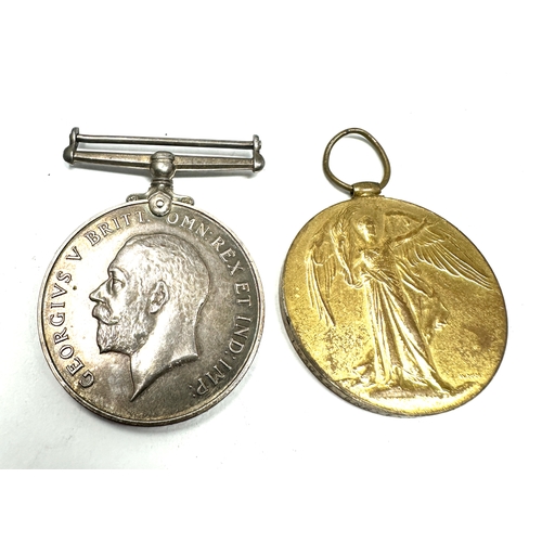 ww1 medal pair to 193034 gnr j.madwick r.a