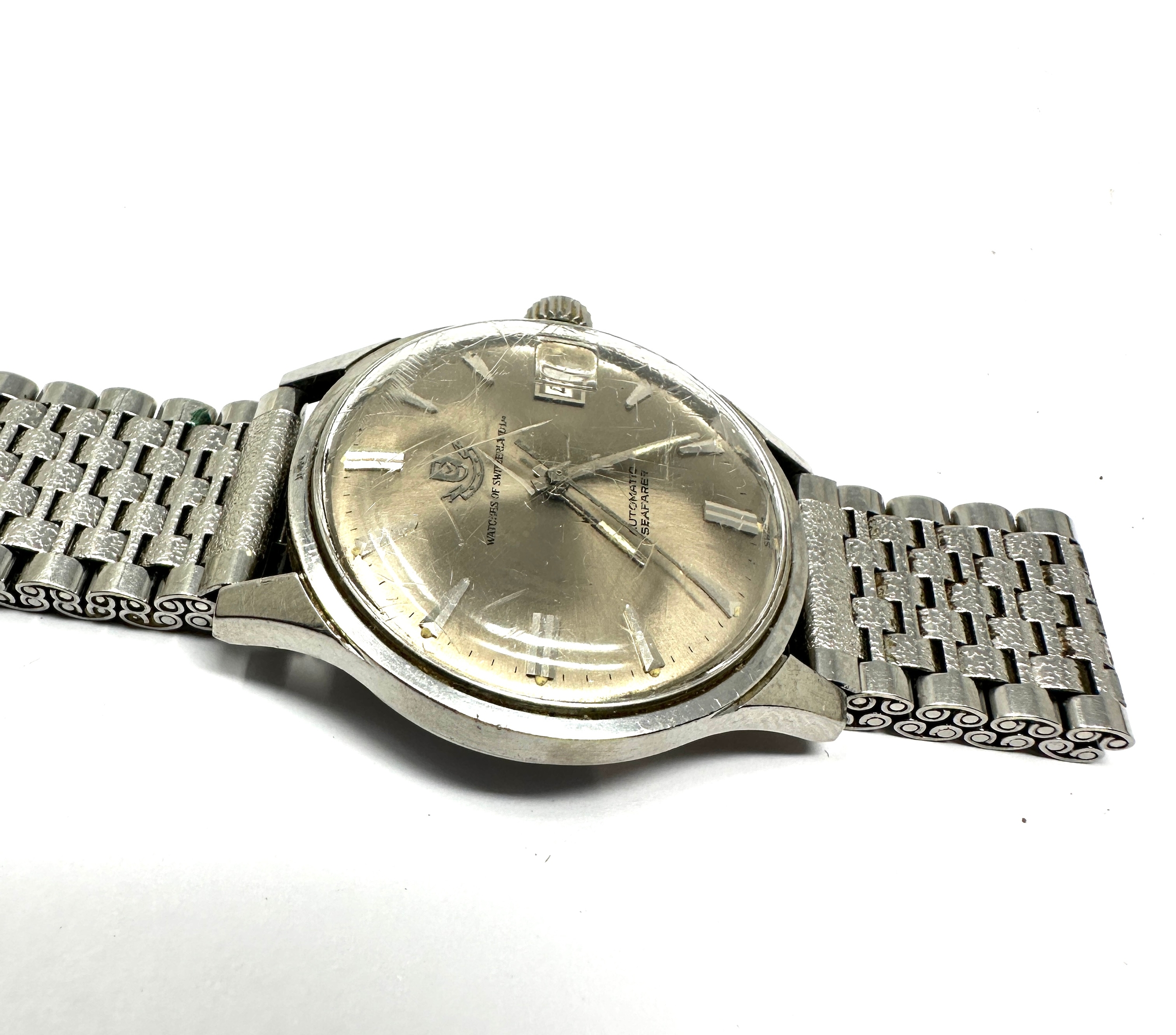 Watches of Switzerland Automatic Seafarer the watch is ticking glass is ...