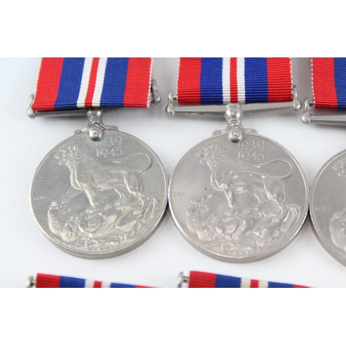 WW2 War Medals & Ribbons x 10
