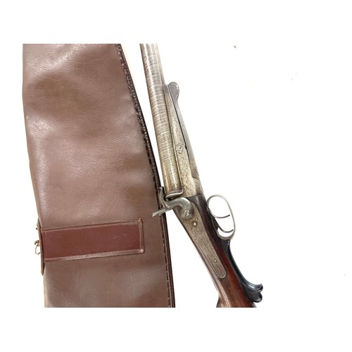 Antique 12 Bore Pinfire Auguste Francotte pinfire double barrel shotgun ...