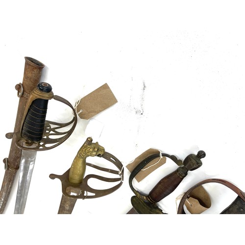 Selection of 5 vintage swords