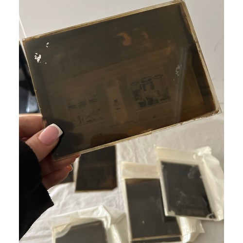 Selection of vintage photograph albums some with old portrait photos