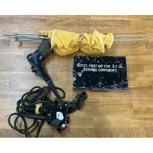 RAF WW2 Dingy escape 'kite' a WW2 armoured fighting vehicles first aid ...