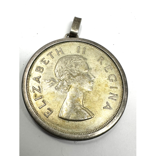 South Africa 1958 5s 5 Five Shillings Silver Coin