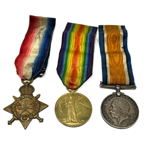 WW1 Trio medals to the Royal horse artillery