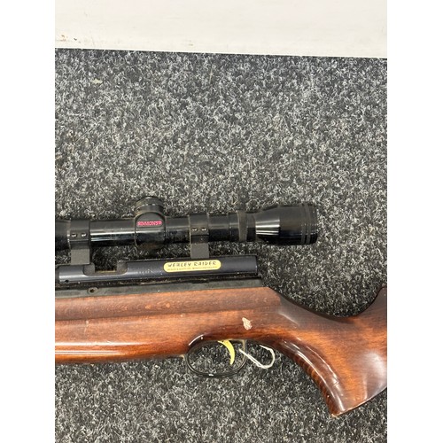 Webley and scott webley Raider air rifle with simmons scopes