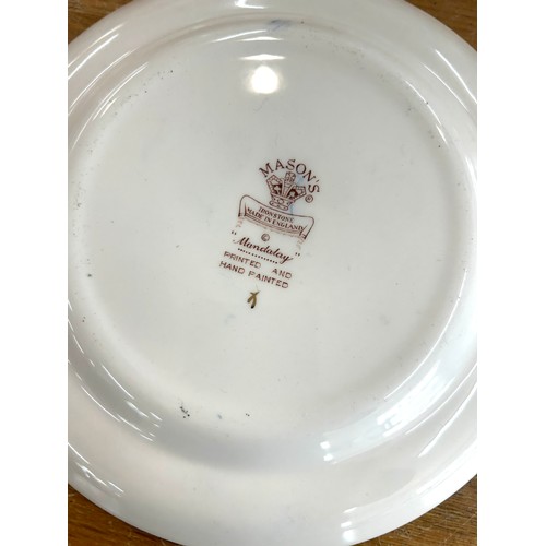 Selection of Masons pottery