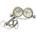 Vintage chrome spot lights