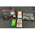 Selection of vintage games to include a Tomy Pali toy ' blip console ...