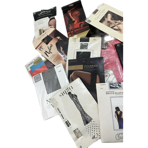 Selection of ladies stockings, lingerie, etc