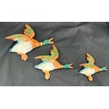 Vintage Beswick flying duck wall plaques, largest measures ...