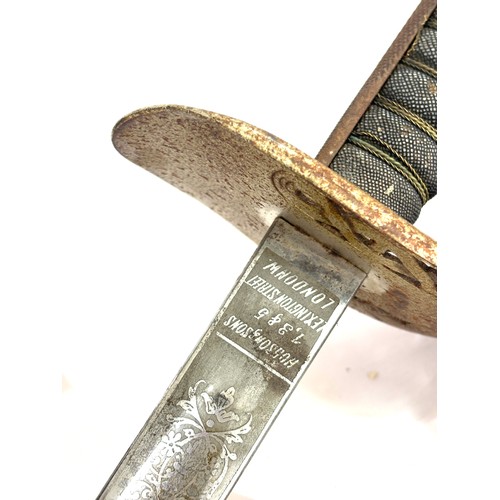 George V Infantry sword, marked Junior cadet, New Zealand by Hudson and ...