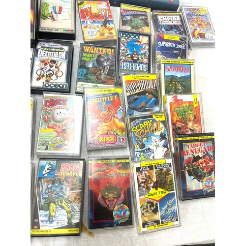 Large selection of Spectrum console games to include Sin City, Double ...