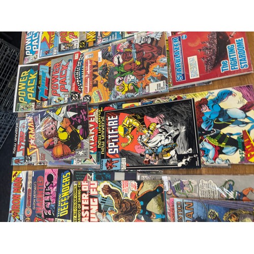 Large selection of vintage comics includes 1960s etc