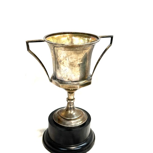 Vintage silver trophy total weight 128 grams