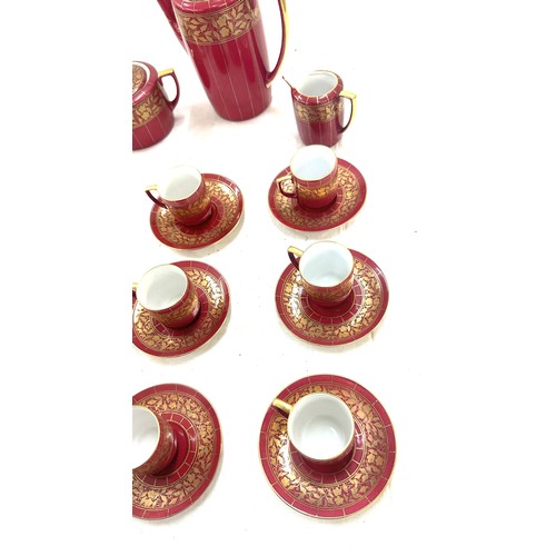 Vintage Bohemian coffee set
