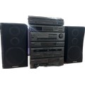 Pioneer Hi-Fi music system with a pair of Pioneer speakers, working order