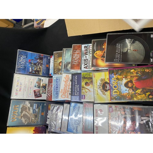 Large selection of assorted DVDs