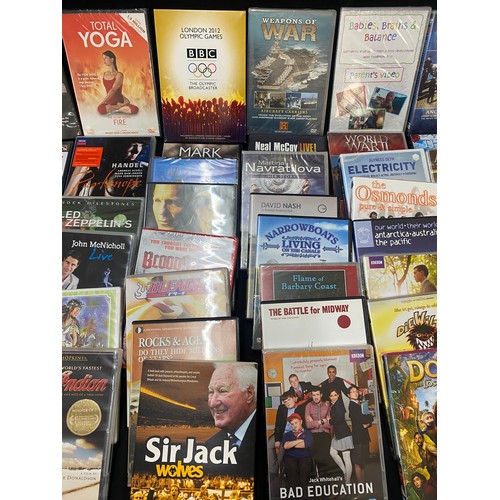 Large selection of assorted DVDs
