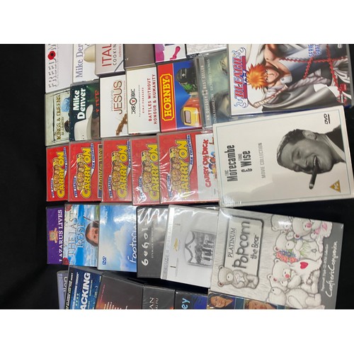 Large selection of assorted DVDs