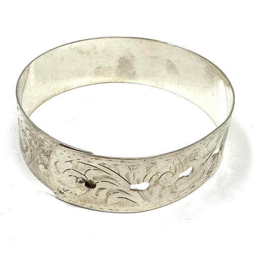 Vintage silver bangle weight 23g