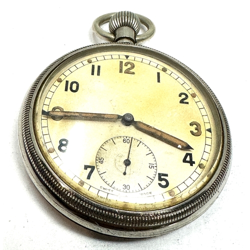 Military Bravingtons pocket watch the watch is not ticking