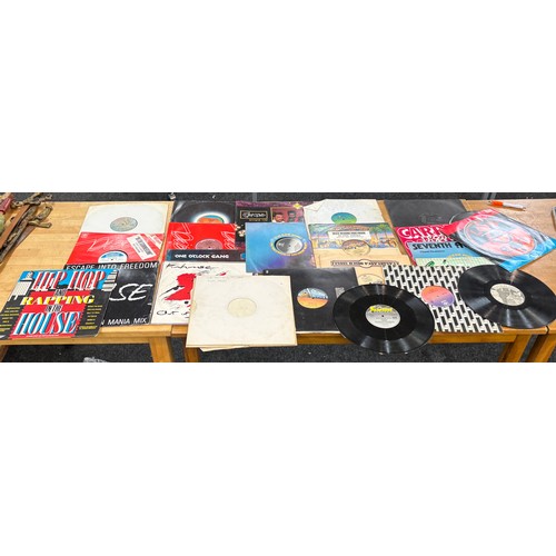 Selection of 12 inch disco records includes Third world, cameo, nelson etc