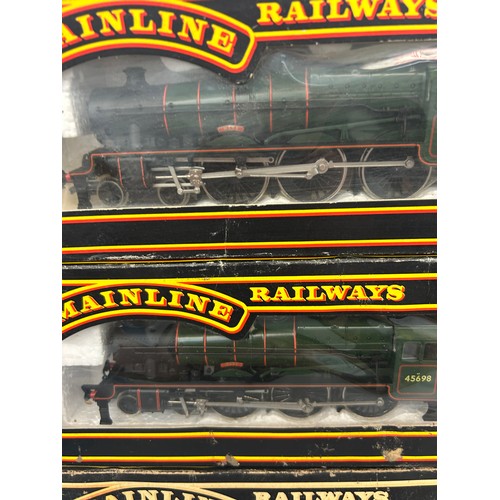 Selection of 5 boxed Mainline Railways OO gauge model loco's to include ...