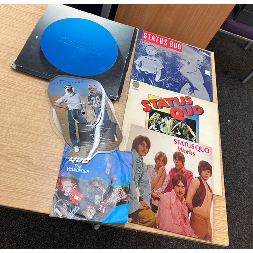 Selection of Status Quo LPS and a picture disc
