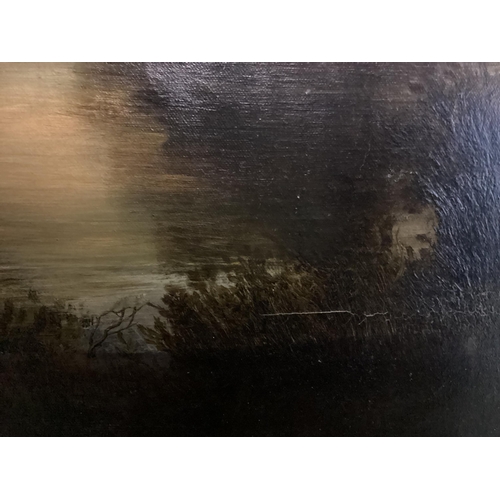 ANDRE DE MOLLER C20th, British, Two pairs gilt framed oil on canvas ...