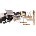 Quantity of collectables including a lights, Agenda microwriter, Canon ...