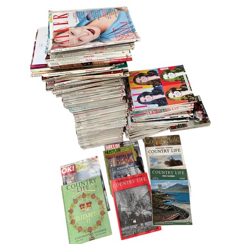 A large quantity of fashion magazines 1990s and later, to include Vogue ...