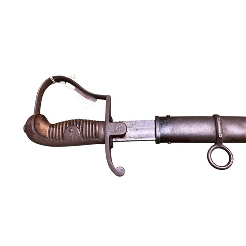 Three military sabres together with an Spanish foil. Alex Coppel ...