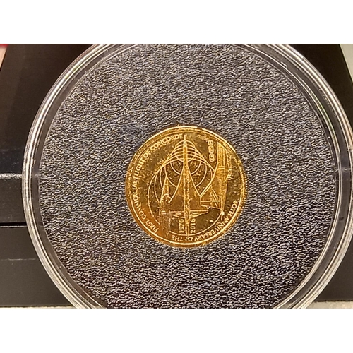 GOLD 40TH ANNIVERSARY CONCORDE COIN