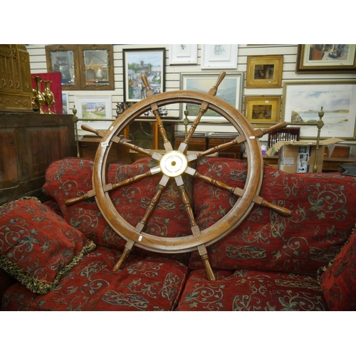 LARGE SHIPS WHEEL