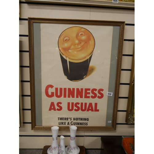 ORIGINAL GUINNESS PRINT