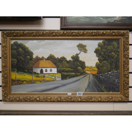 OIL PAINTING PAT O'NEILL