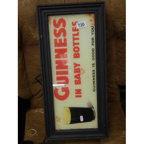 DOUBLE SIDED GUINNESS LIGHT BOX