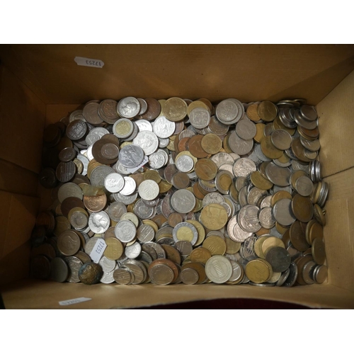 BOX OF COINS